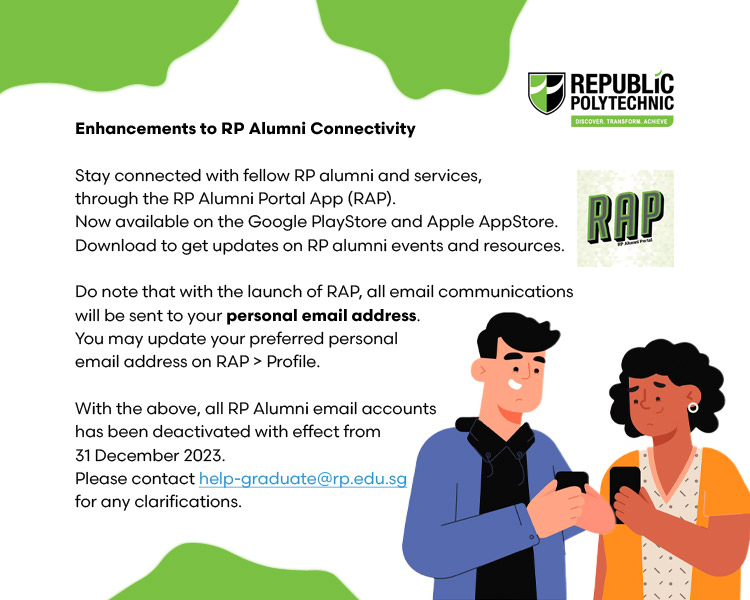 Republic Polytechnic Alumni Portal